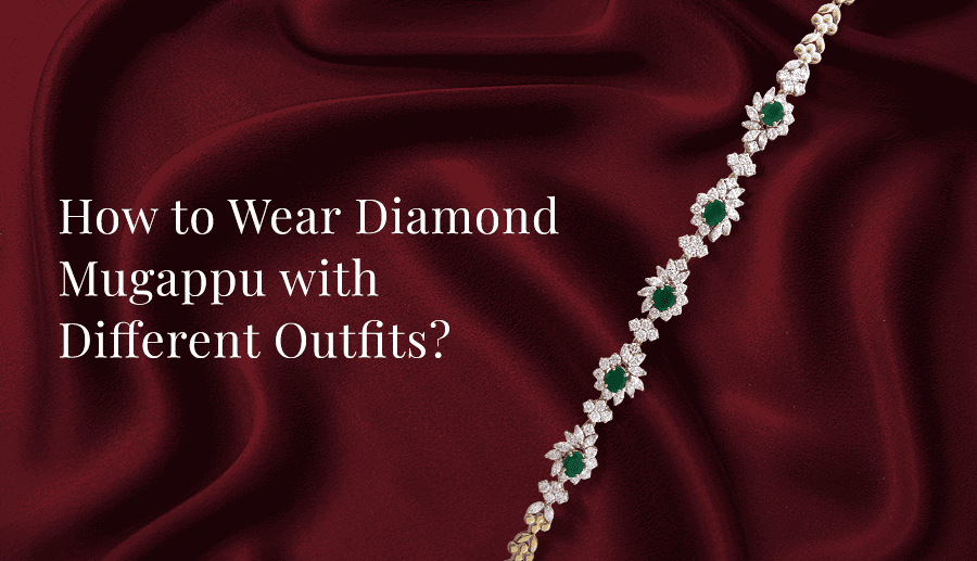 How to Wear Diamond Mugappu with Different Outfits?